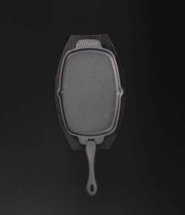 PRO cast iron pan with coaster – Freiluftgenuss